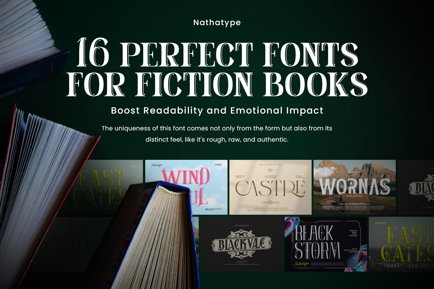 16 Perfect Fonts for Fiction Books: Boost Readability and Emotional ...