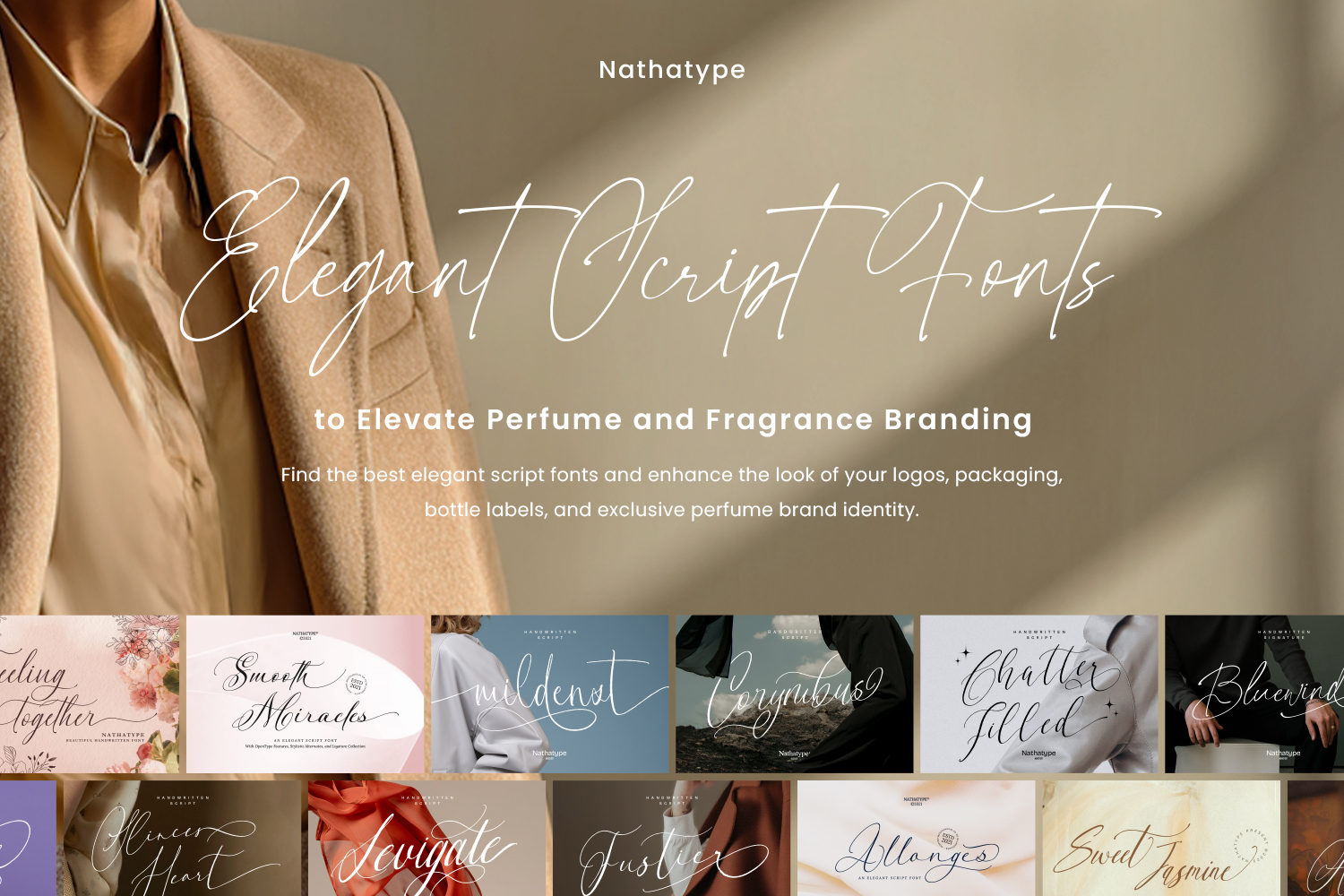 Elegant Script Fonts to Elevate Perfume and Fragrance Branding